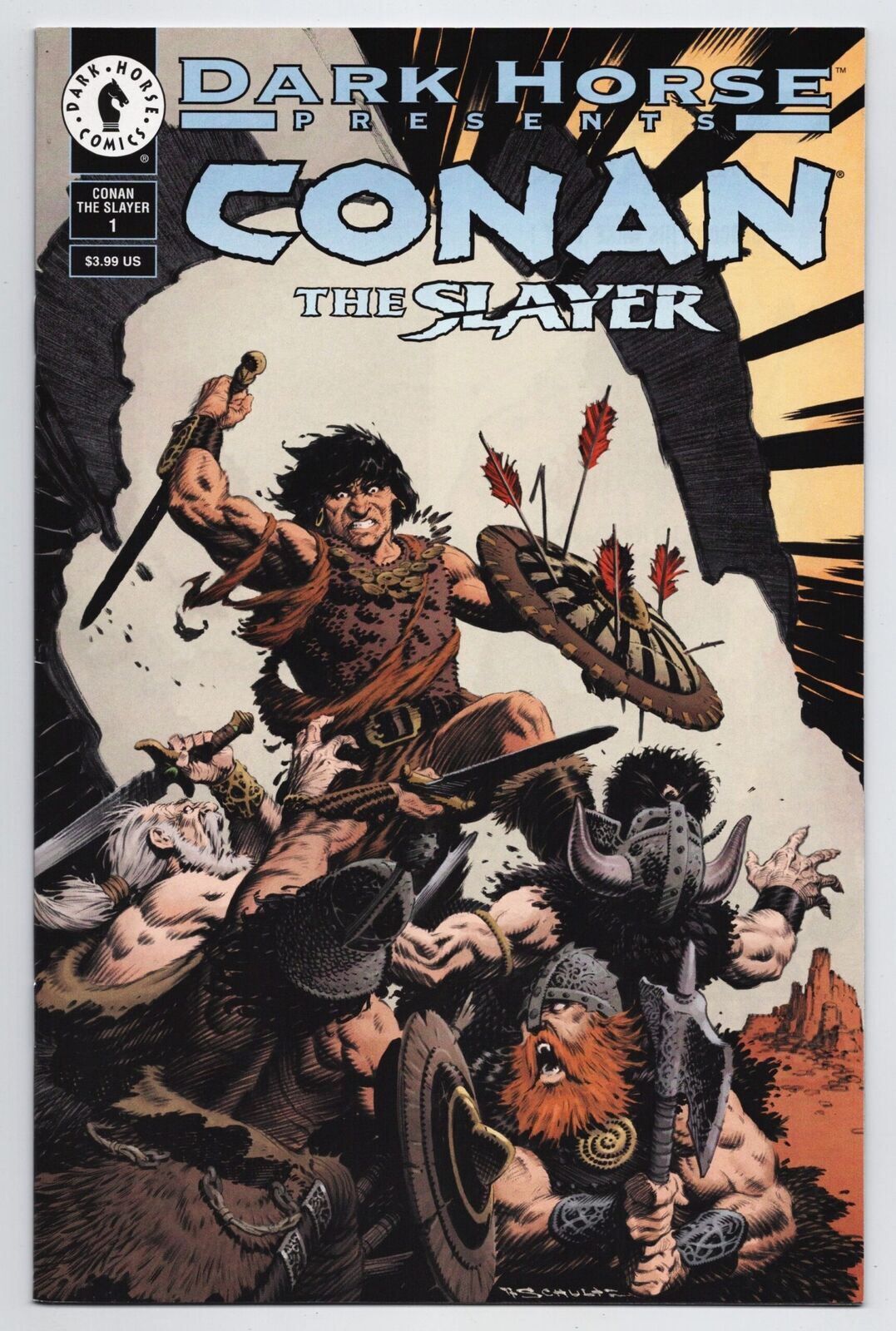 Conan The Slayer #1 Schultz 30th Anniversary Variant (Dark Horse, 2016 ...