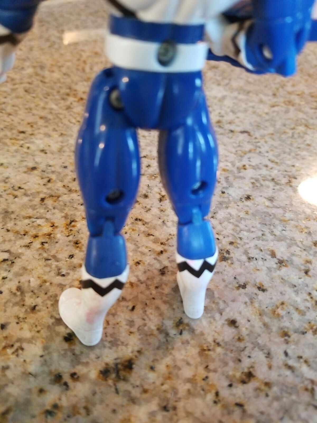 MMPR Power Ranger Blue Ranger 5.5in Action Figure 1999 Bandai Used ...