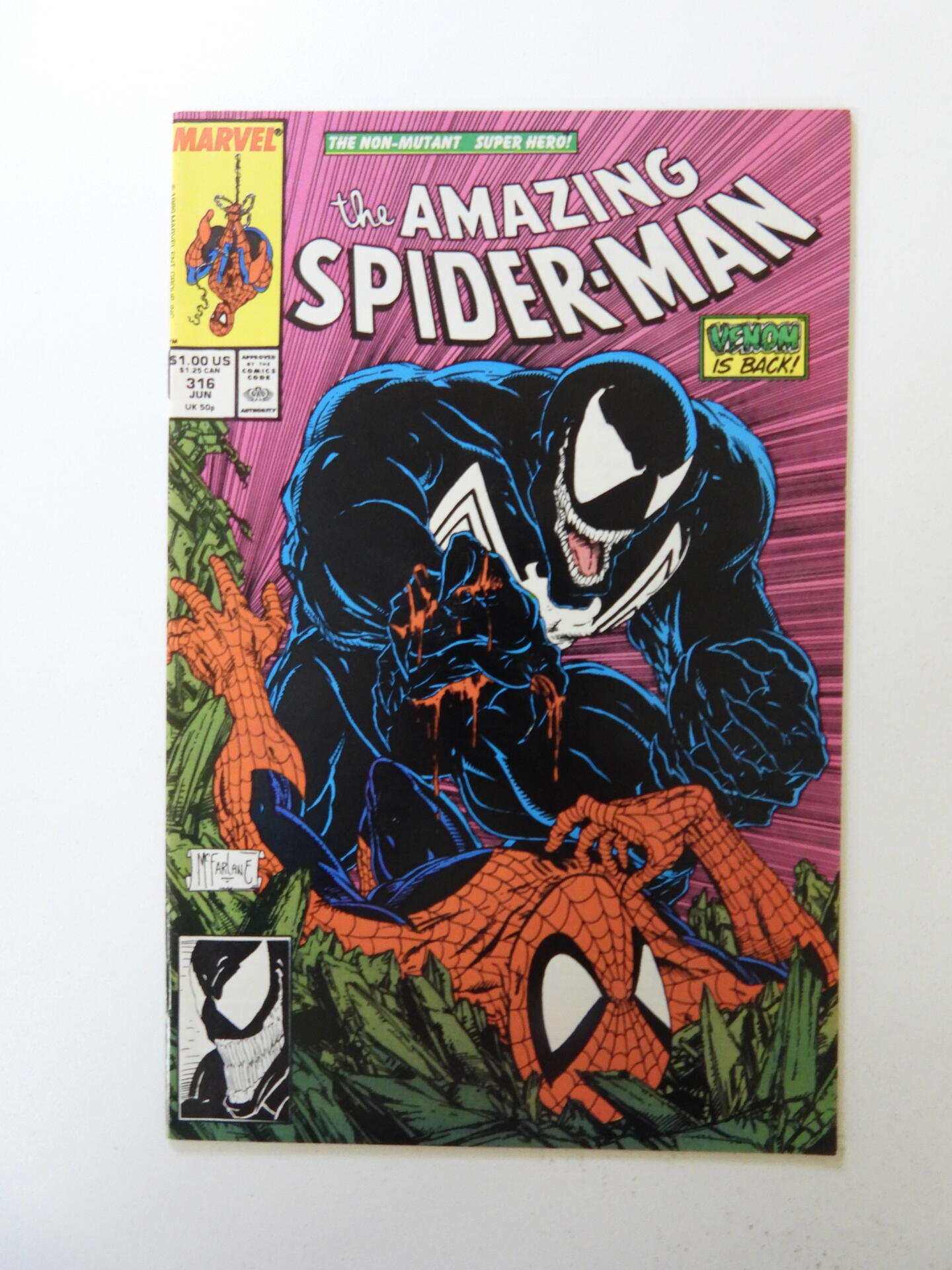 The Amazing Spider-Man #316 Direct Edition (1989) NM- condition | Comic ...
