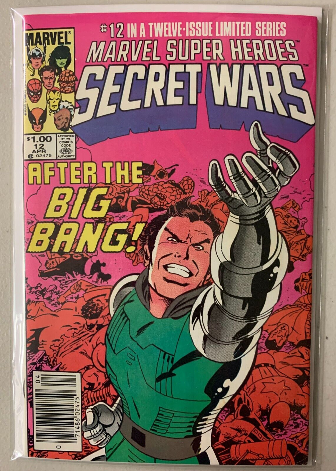 Marvel Super Heroes Secret Wars #12 Newsstand (minimum 9.0 NM) (1985 ...