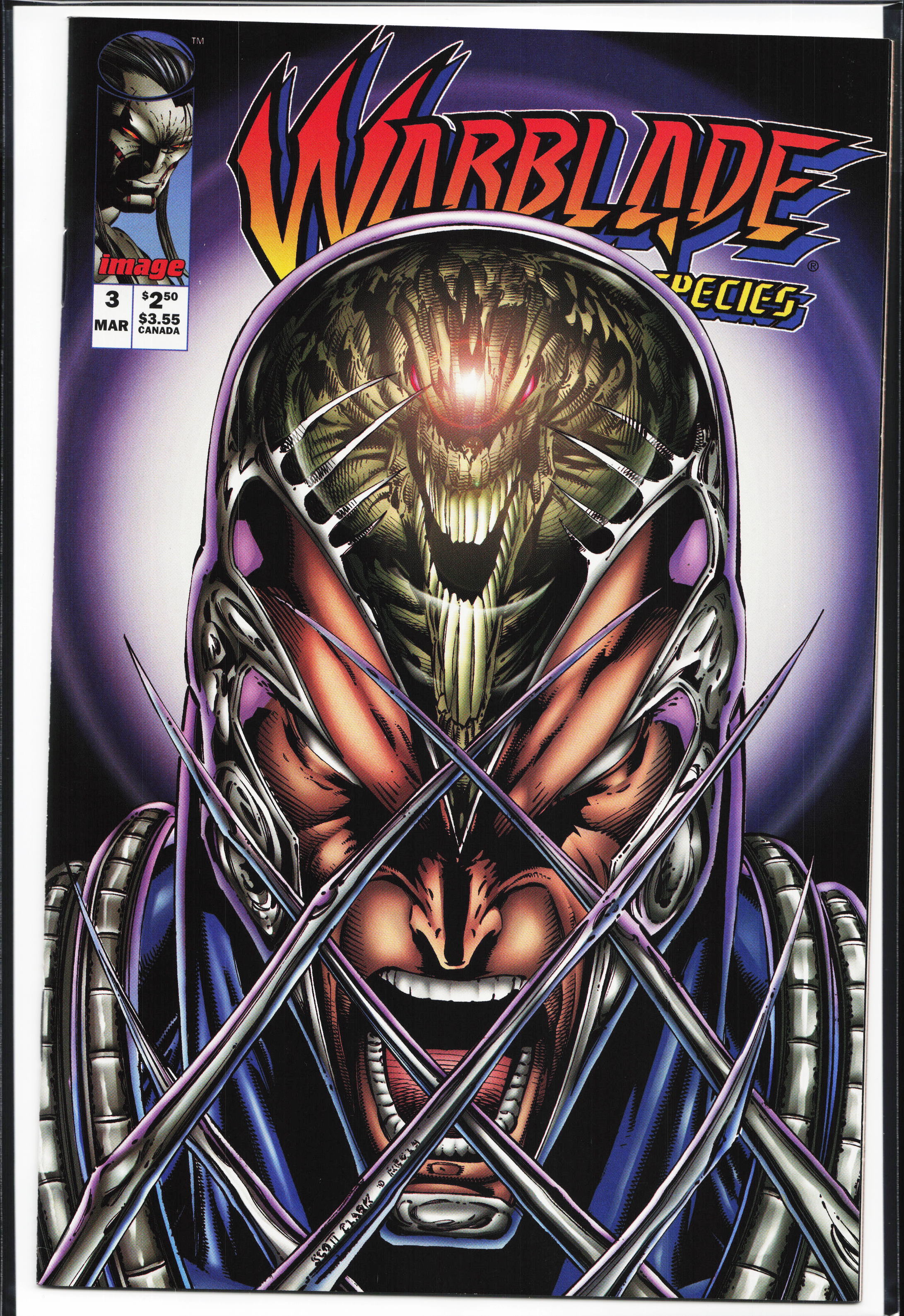 Warblade: Endangered Species #3 (1995) Warblade | Comic Books - Modern ...