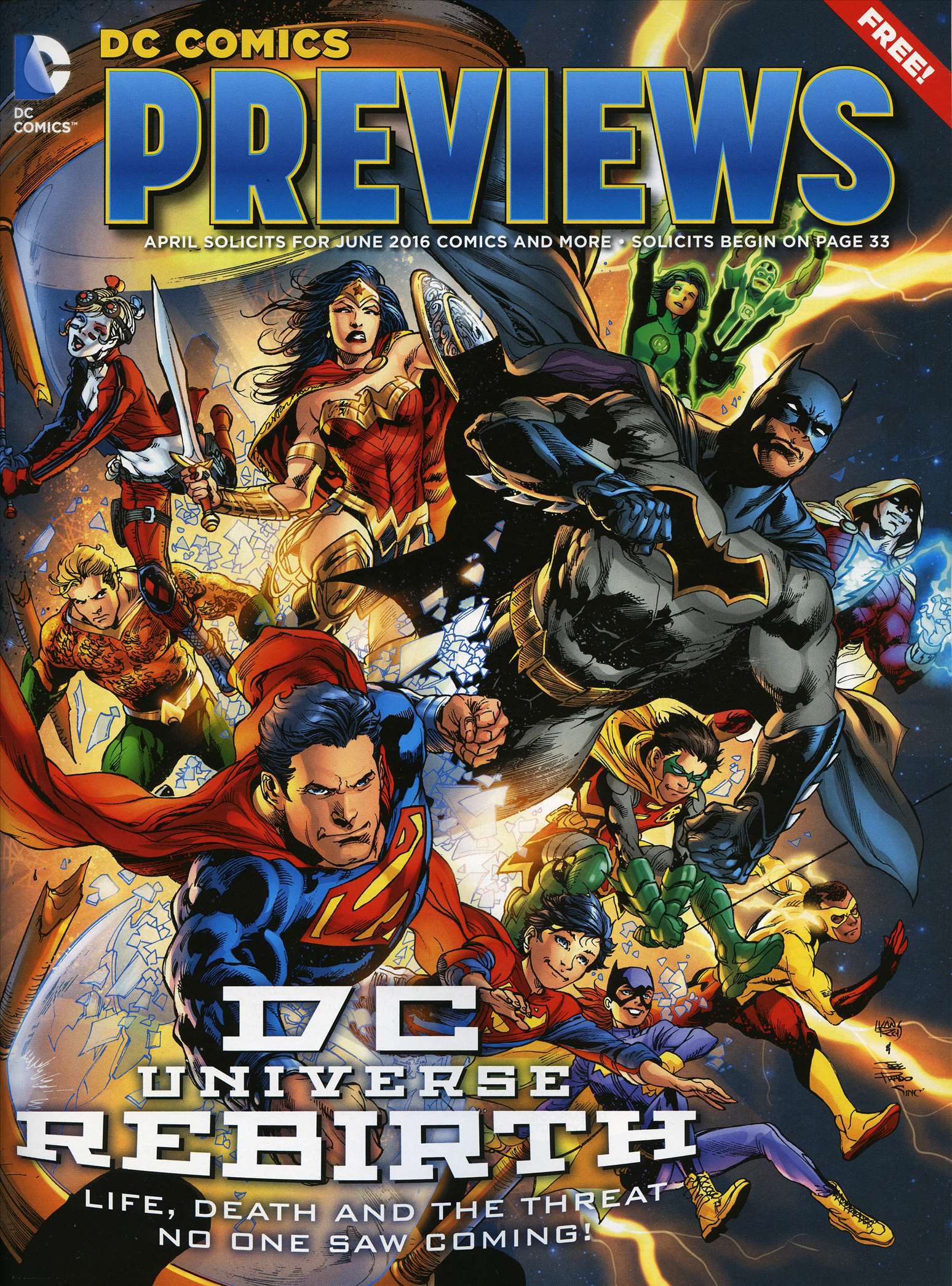 DC Previews #1 VF ; DC | Rebirth | Comic Collectibles - Magazines ...