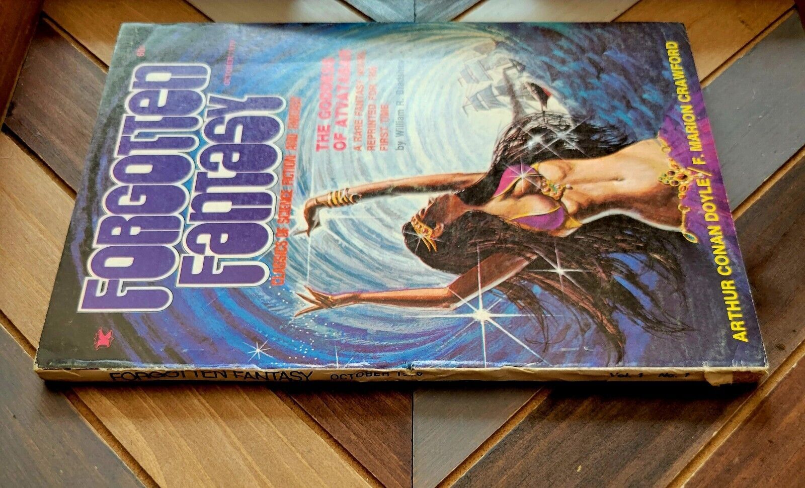 FORGOTTEN FANTASY Vol.1 #1 (1970 Nectar Press) VF- Fiction/Fantasy Pulp Digest | Comic Books ...