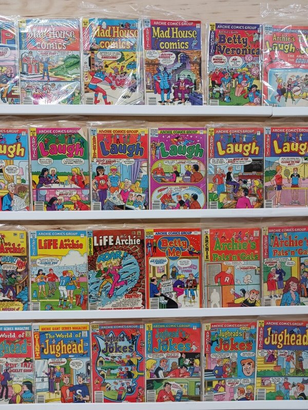 Vintage Lot of 91 Archie series comics - Archie Mad House Comics Betty ...