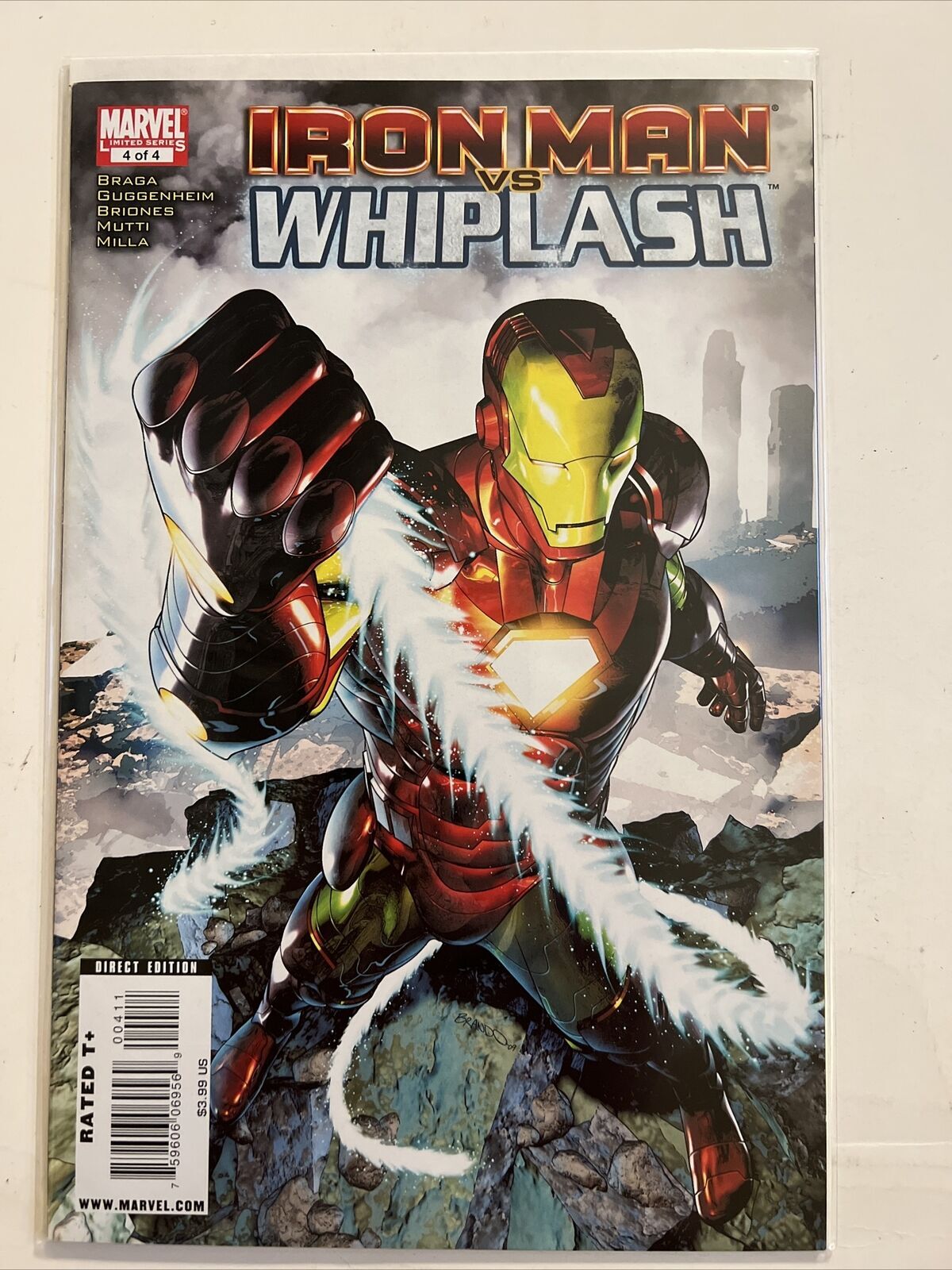 Iron Man Vs. Whiplash #1-4 + Iron Man Rapture #1-4 Complete Sets Marvel ...