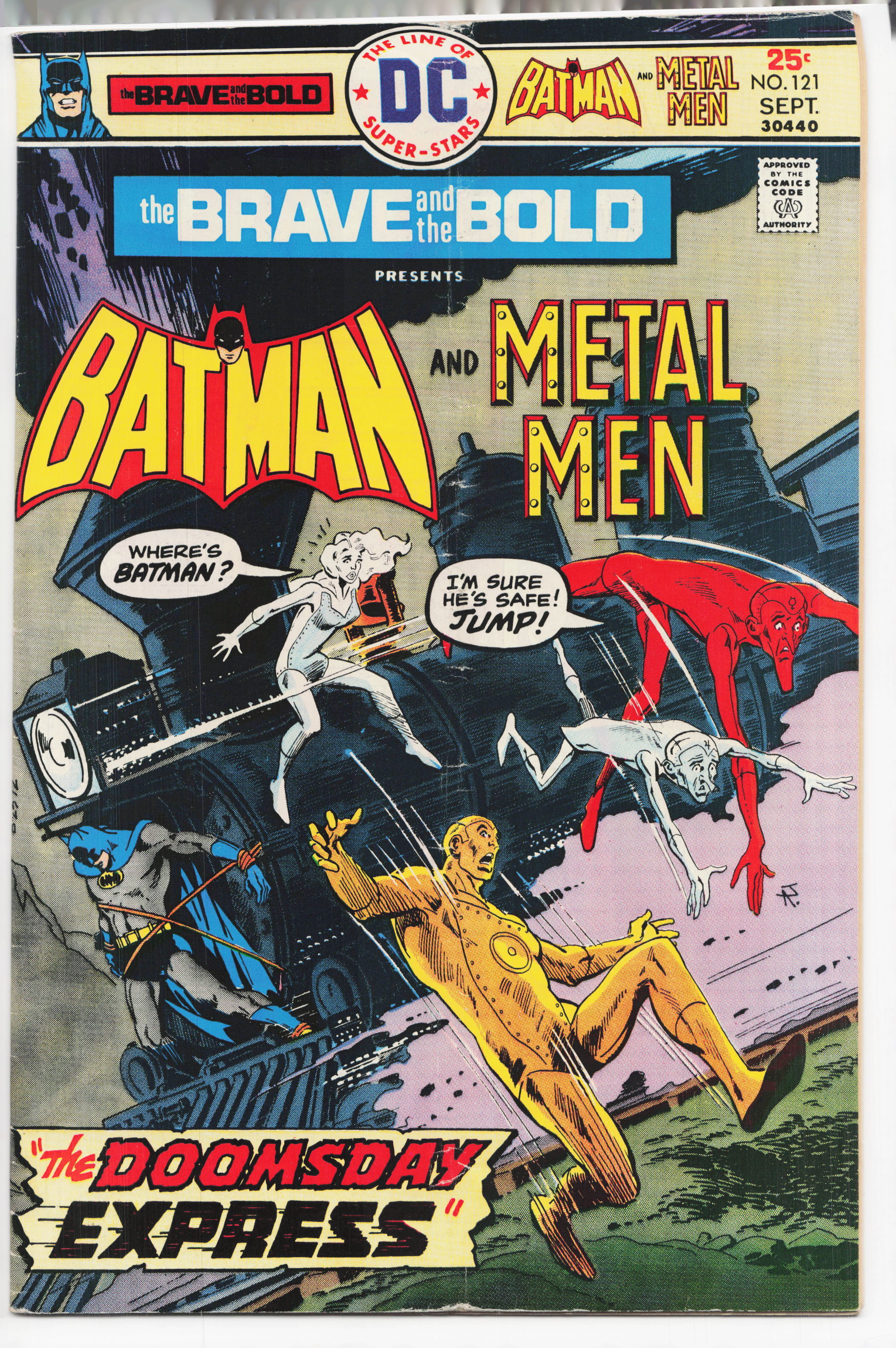 The Brave and the Bold #121 (1975) Metal Men | Comic Books - Bronze Age ...