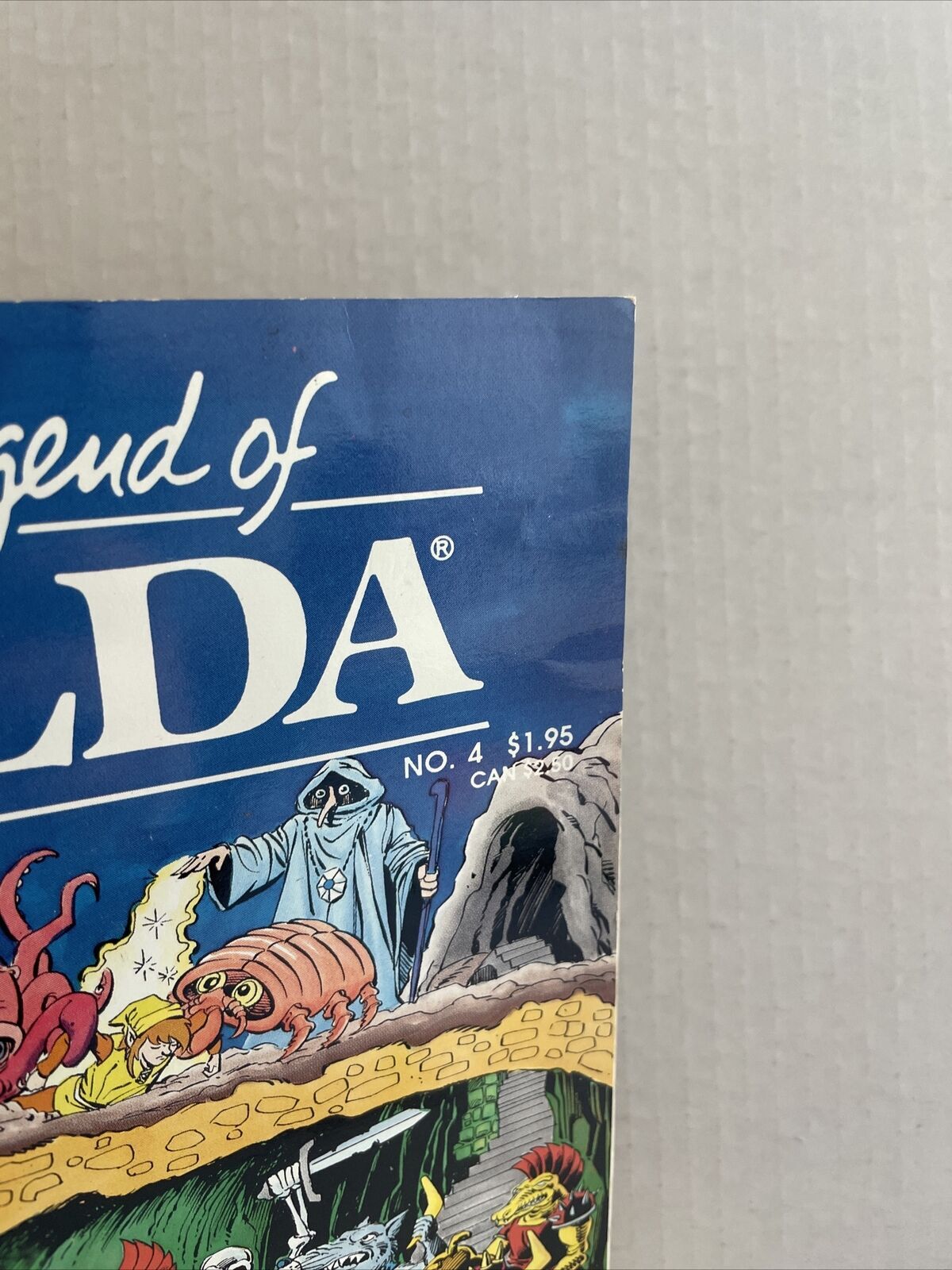 The Legend Of Zelda #4 1990 Nintendo Comics System | Comic Books ...