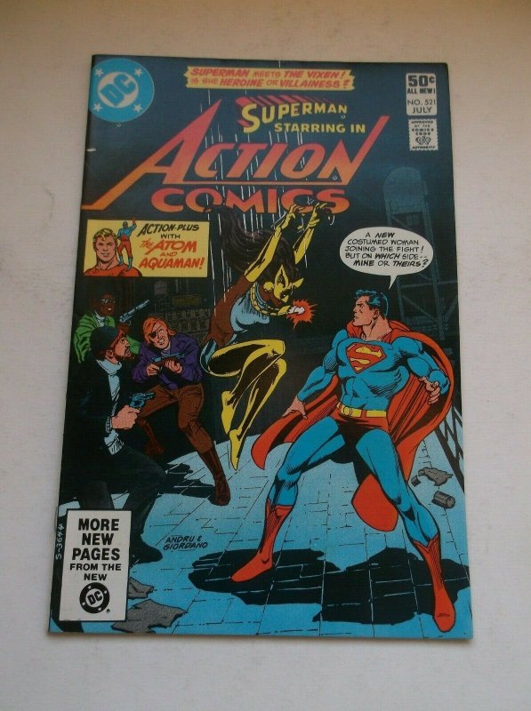 DC: Action Comics #521, 1st APP of Vixen of the HIT Suicide Squad Movie ...
