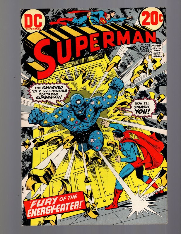 Superman #258 (1972) HI-GRADE Bronze DC / ID#264 | Comic Books - Bronze ...