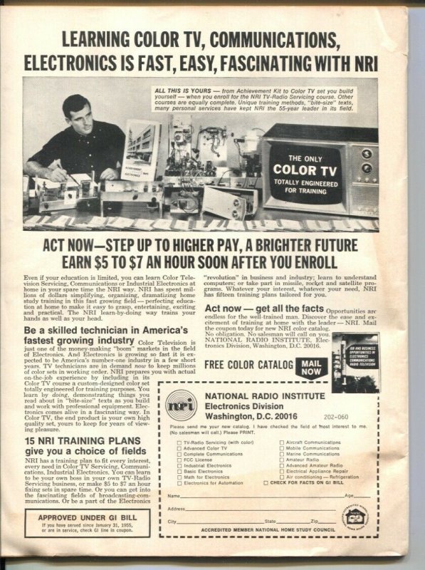 Male 7/1970-Atlas-Earl Norem-Gil Cohen-Samson Pollen-pulp thrills ...