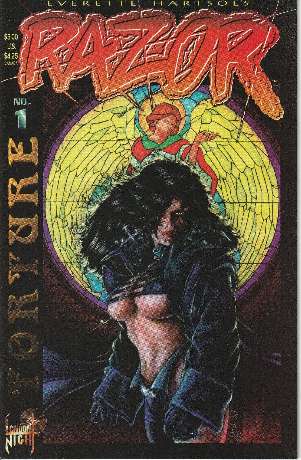 Razor Torture #1 Comic London Night | Comic Books - Modern Age, London Night Studios, Razor ...