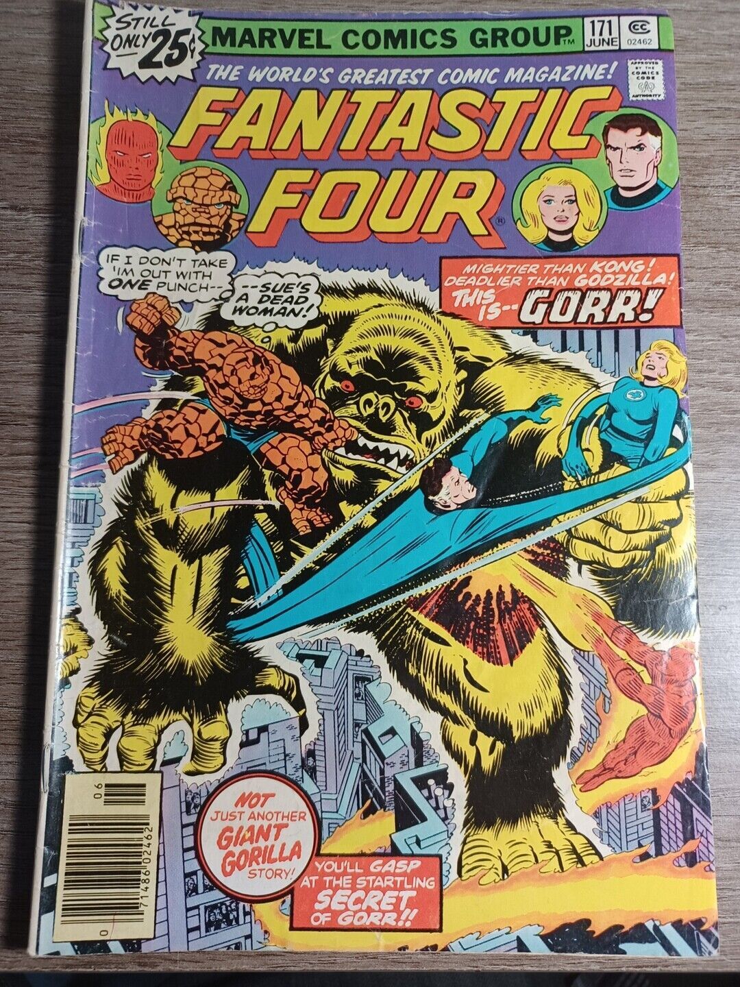 Fantastic Four #171 1st Gorr Marvel Comics c219 | Comic Books - Bronze ...