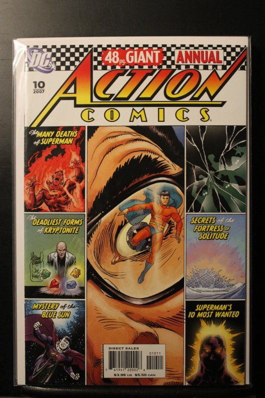 Action Comics Annual #10 Adam Kubert / Joe Kubert Cover (2007) | Comic ...
