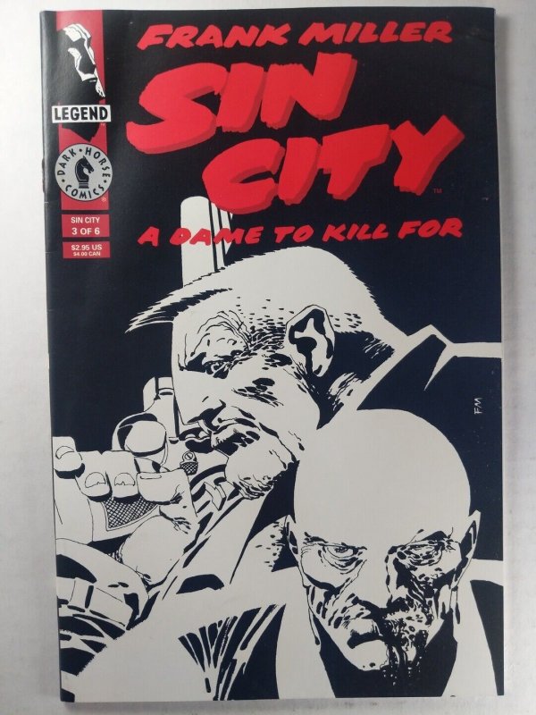 Sin City #3 A Dame To Kill For FN Dark Horse Comics C53A | Comic Books ...