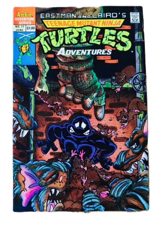 1990 Archie Adventure Series Teenage Mutant Ninja Turtles #11 VF+ ...