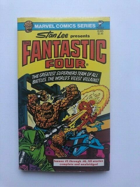 Marvel Pocket Book FANTASTIC FOUR Issues#1-6 1977 | Comic Books ...