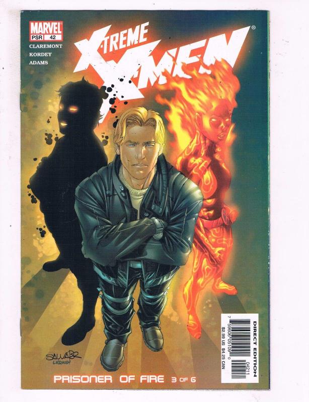 Xtreme X-Men #42 VF Marvel Prisoner Of Fire 3 Of 6 Comic Book DE10 ...