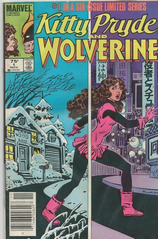 Kitty Pryde and Wolverine #1 ORIGINAL Vintage 1984 Marvel Comics X Men ...