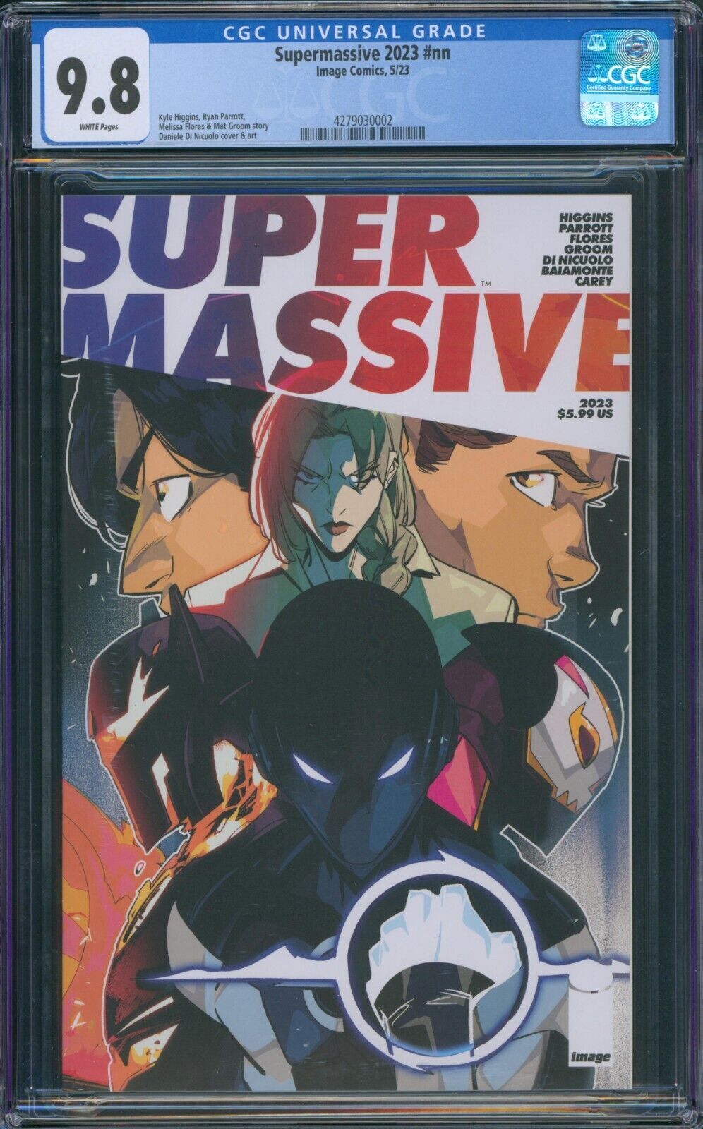 Supermassive 2023 #1 NN CGC 9.8 Cover A Image Comics Radiant Black ...