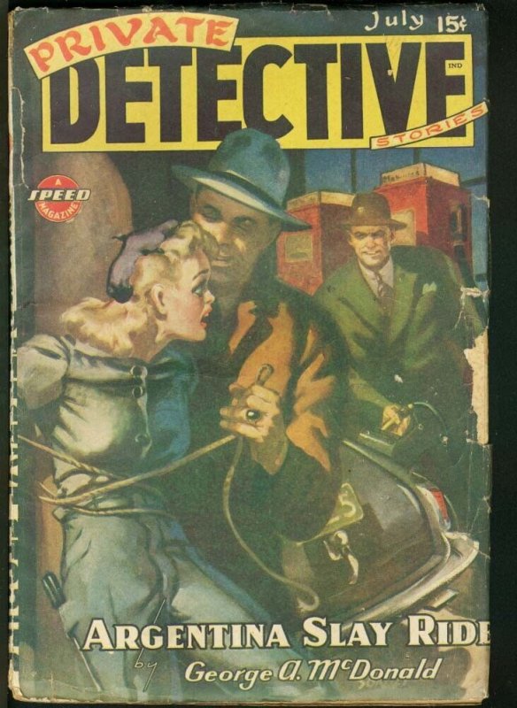 Private Detective 1944 Jul-Woman Tied UP on Cover G | Comic Books ...