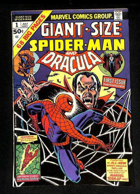 Giant-Size Spider-Man #1 Dracula! | Full Runs & Sets, Marvel, Spider ...