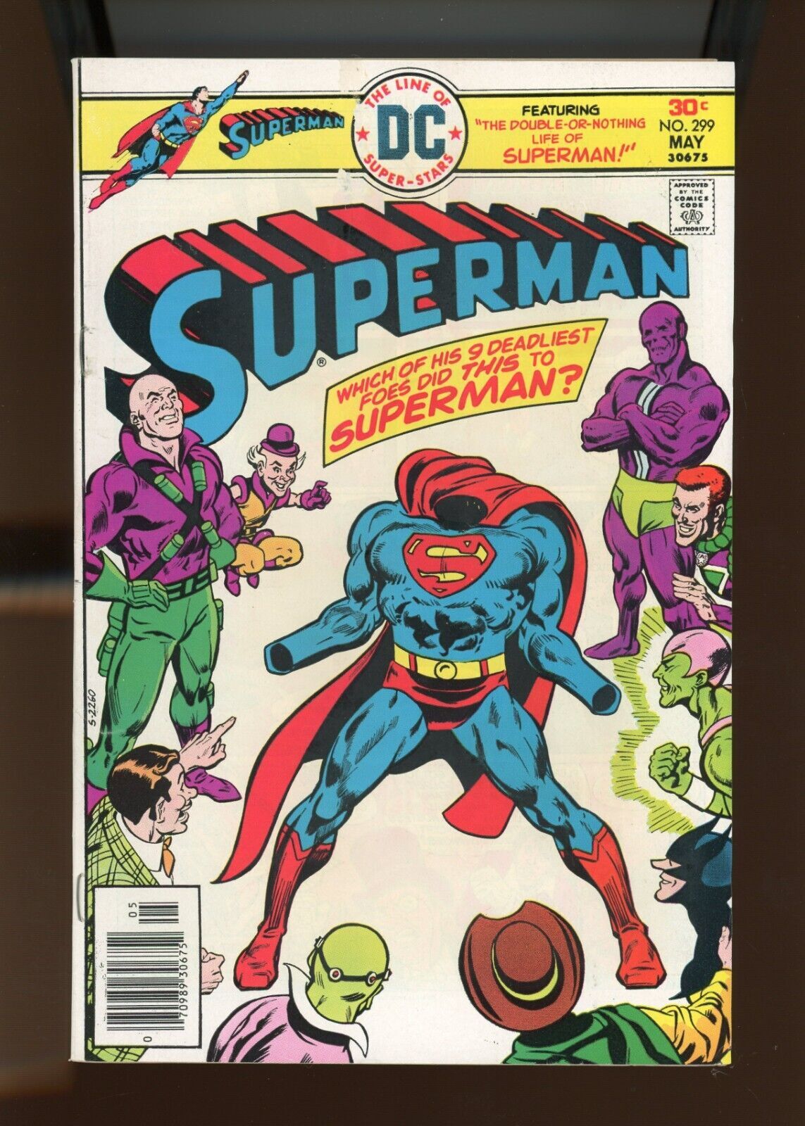 Superman #299 - Ernie Chan Cover Art. (8.0) 1974 | Comic Books - Bronze ...