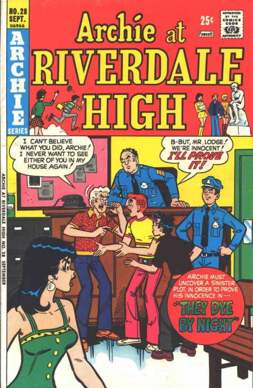 Archie at Riverdale High #28 FAIR ; Archie | low grade comic September ...