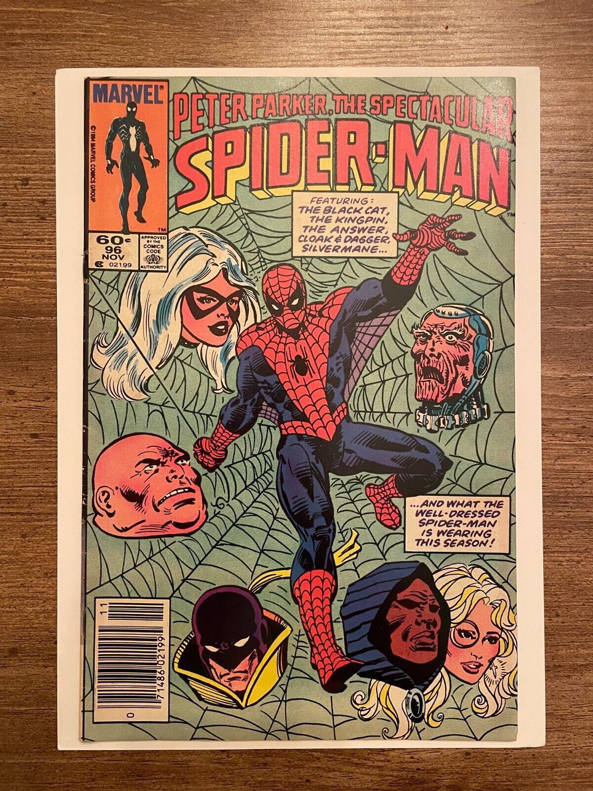 Peter Parker The Spectacular Spider-Man # 96 VF Marvel Comic Book ...