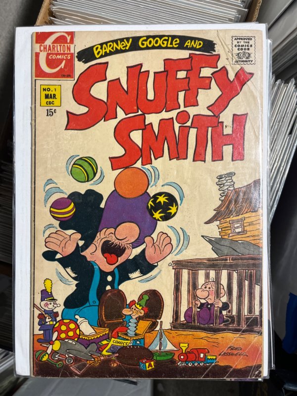Barney Google and Snuffy Smith #1 (1970) | Comic Books - Bronze Age ...