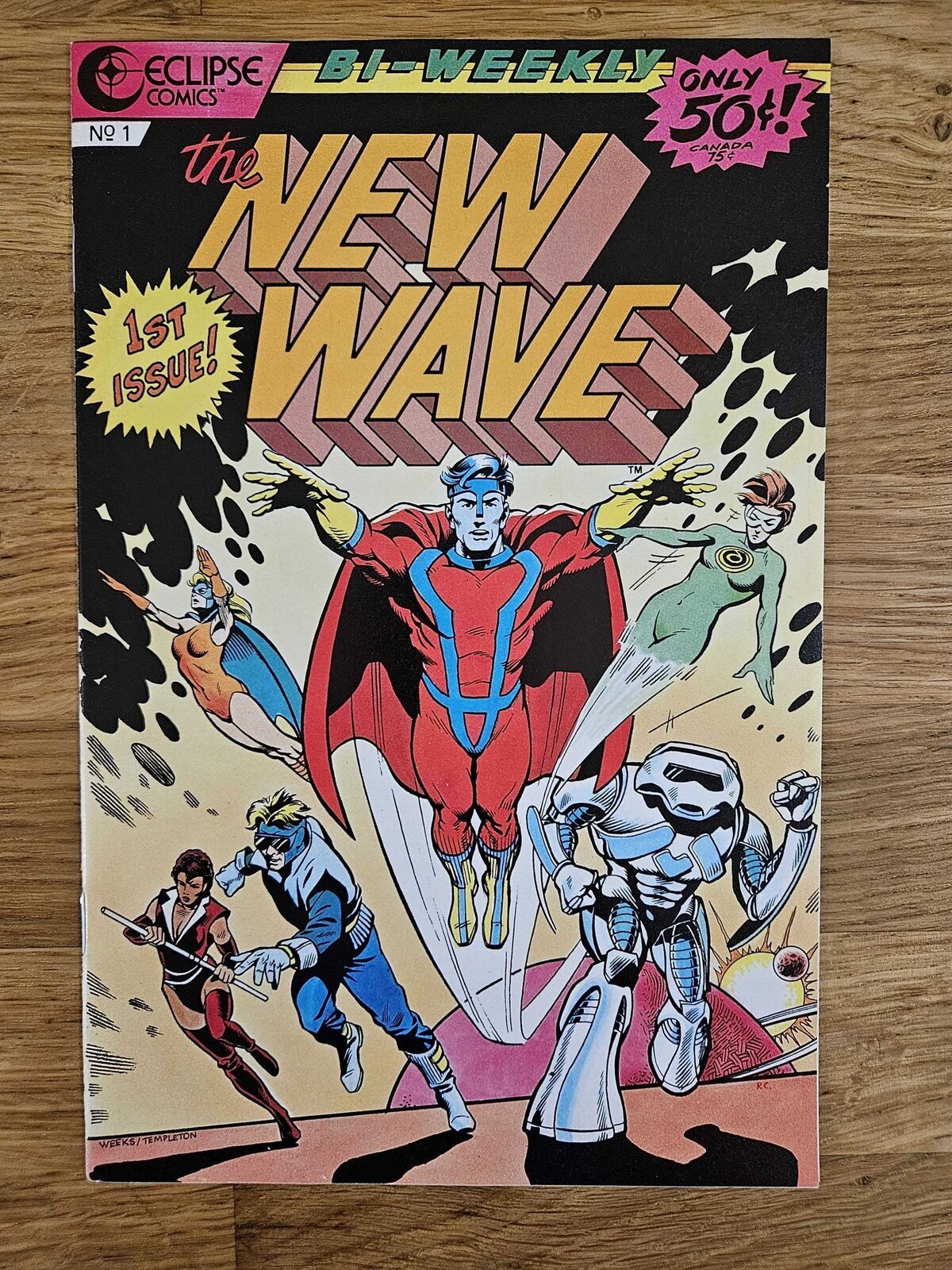 The New Wave #1 (Eclipse, 1986 series) | Comic Books - Copper Age ...