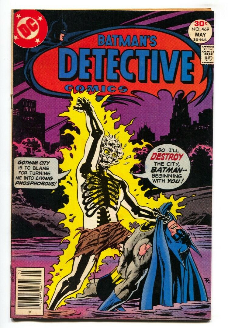 DETECTIVE COMICS #469-1st appearance of DR PHOSPHOROUS FN | Comic Books ...