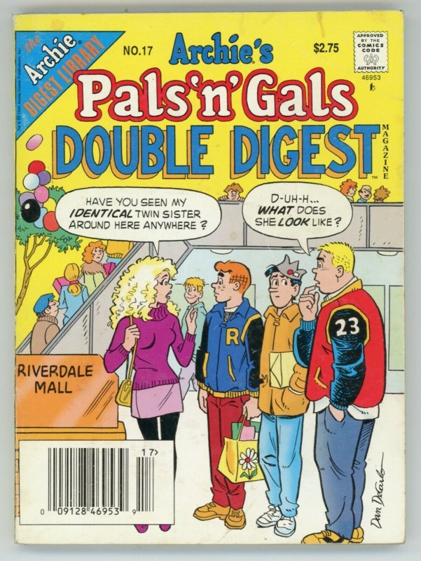 You Choose Archie Betty and Veronica Jughead Digests Double Digests ...