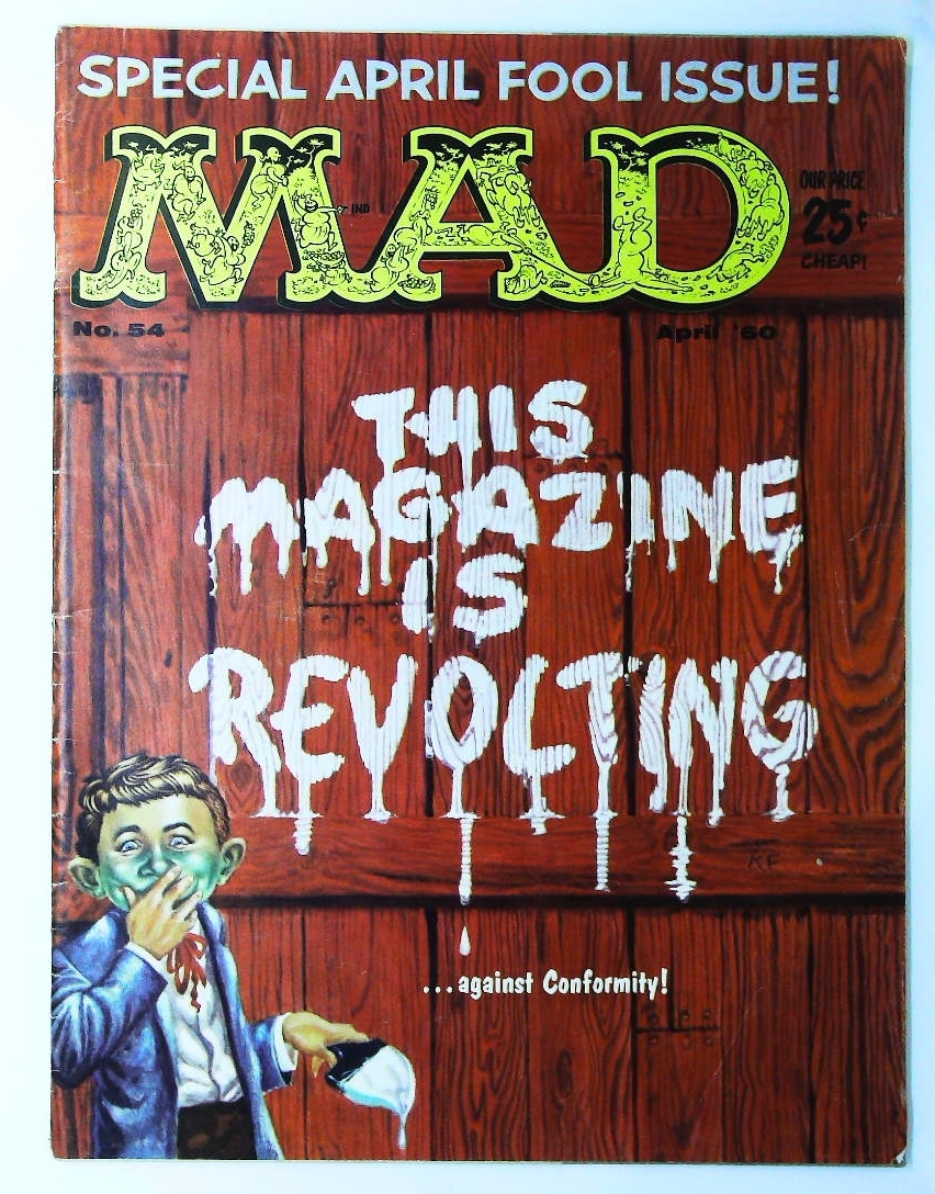 Mad (1952 series) #54, Fine+ (Actual scan) | Comic Books - Golden Age ...