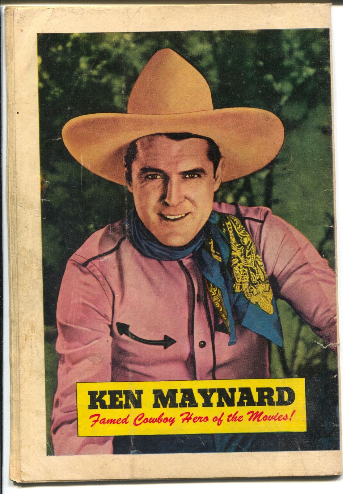 Ken Maynard #6 1951-Fawcett-photo covers-B-western film star-VG ...