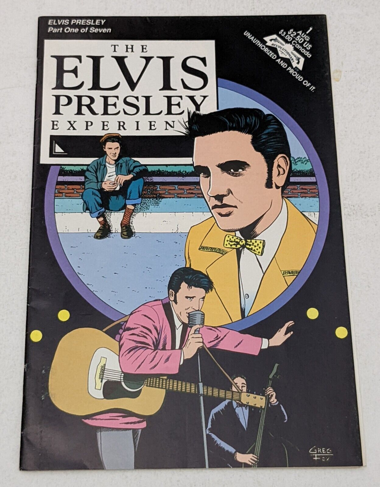 Elvis Presley Experience #1 (1992) FN+ 6.5 | Comic Books - Modern Age ...