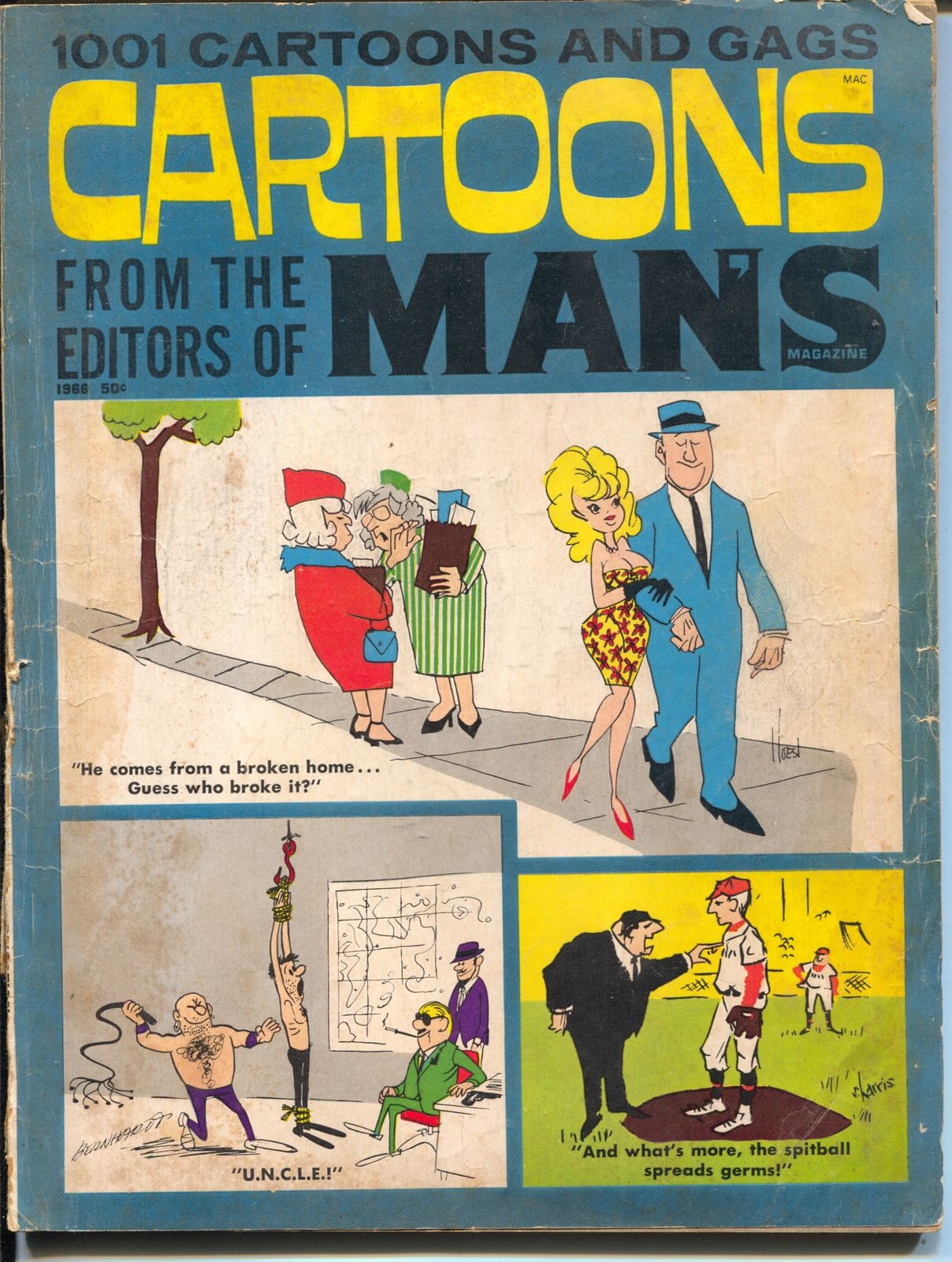 Cartoons from The Editors of Mans Magazine-1966-Marvel-gags-cartoons-FR ...