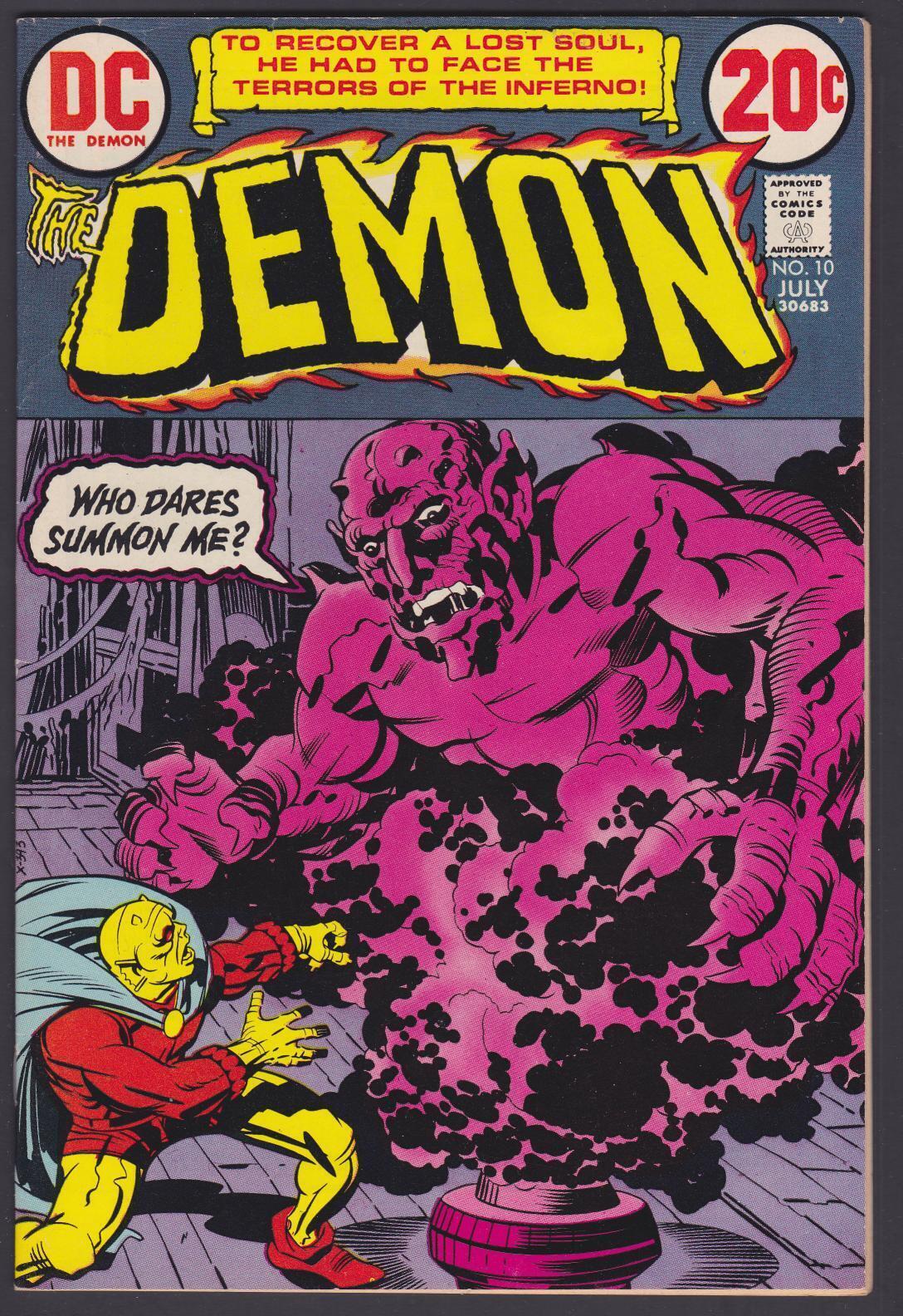 Demon #10 7.0 FN/VF DC Comic - Jul 1973 Jack Kirby | Comic Books ...