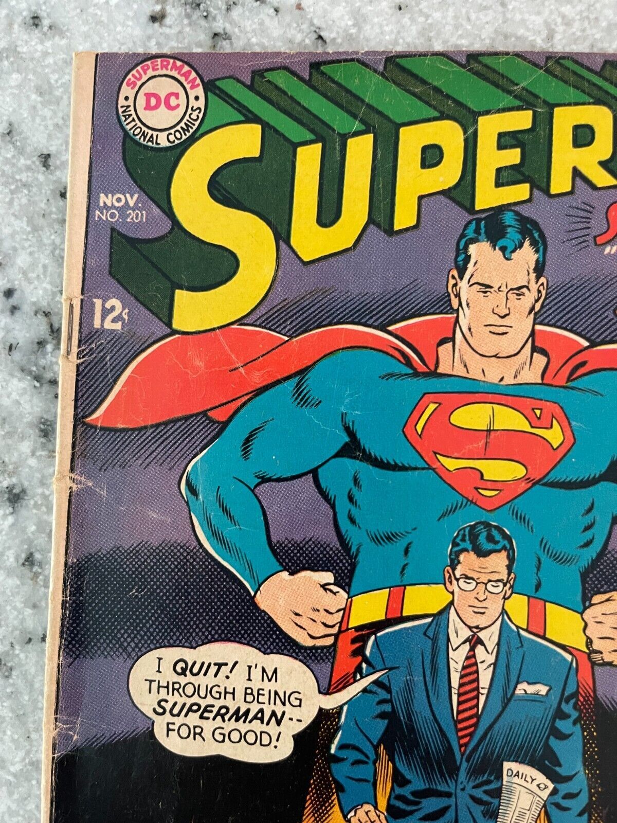 Superman # 201 VG DC Silver Age Comic Book Batman Flash Wonder Woman 10 ...