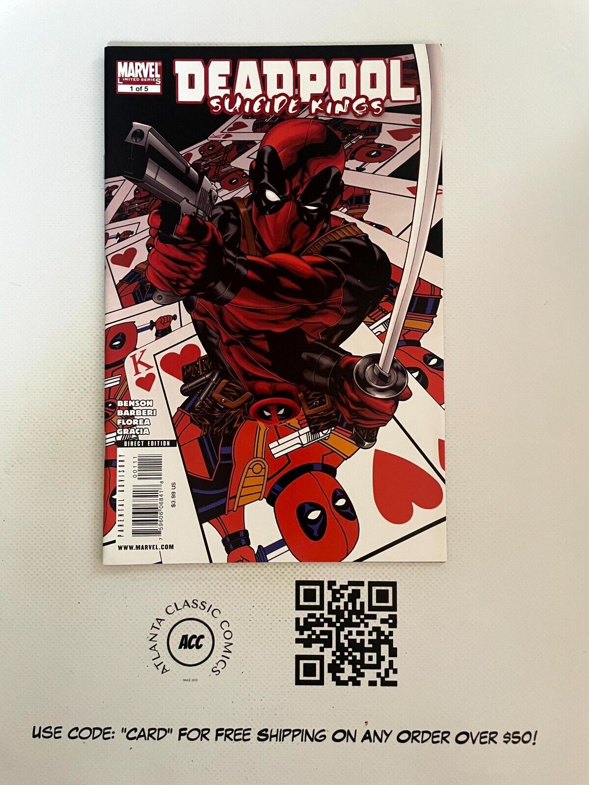 Deadpool Suicide Kings Complete Marvel Comics Series # 1 2 3 4 5 NM ...