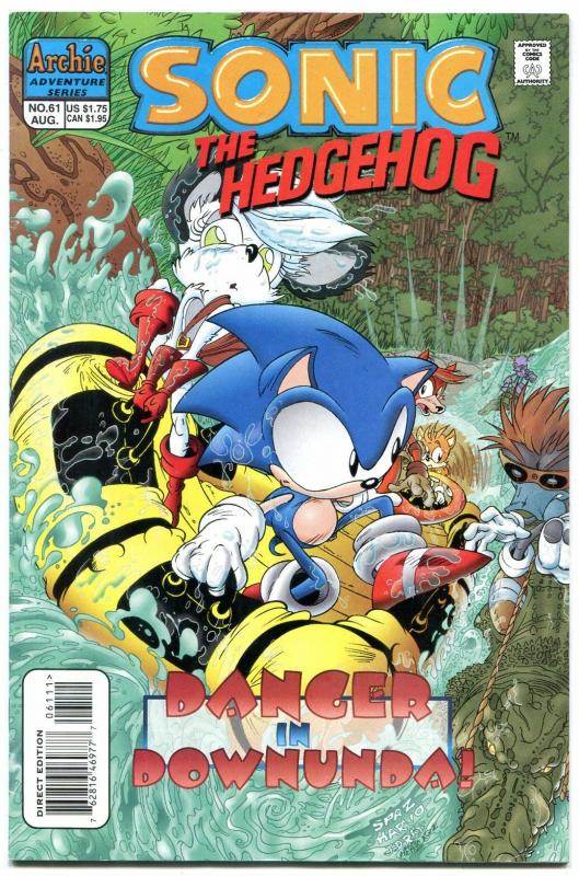 SONIC THE HEDGEHOG #61 1998--Archie Comics-Sega | Comic Books - Modern ...