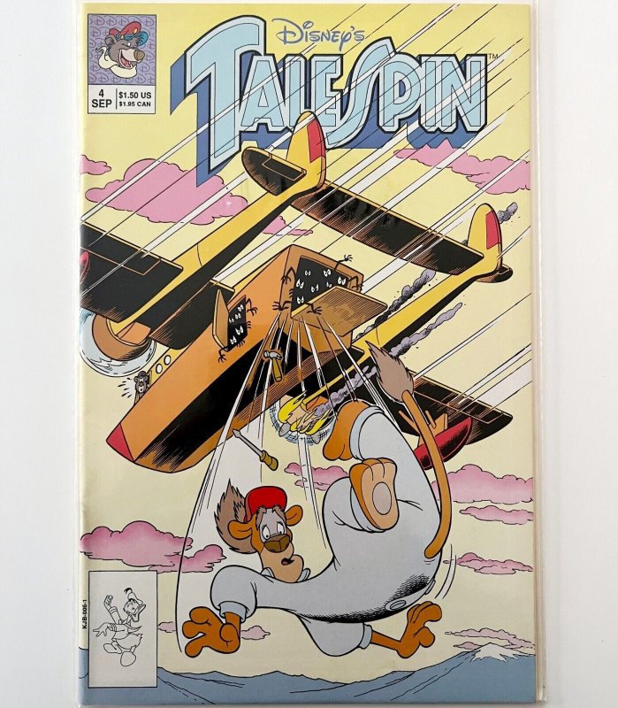 1991 Disney Comics Tale Spin #4 Vintage Comic Book Walt Disney ...