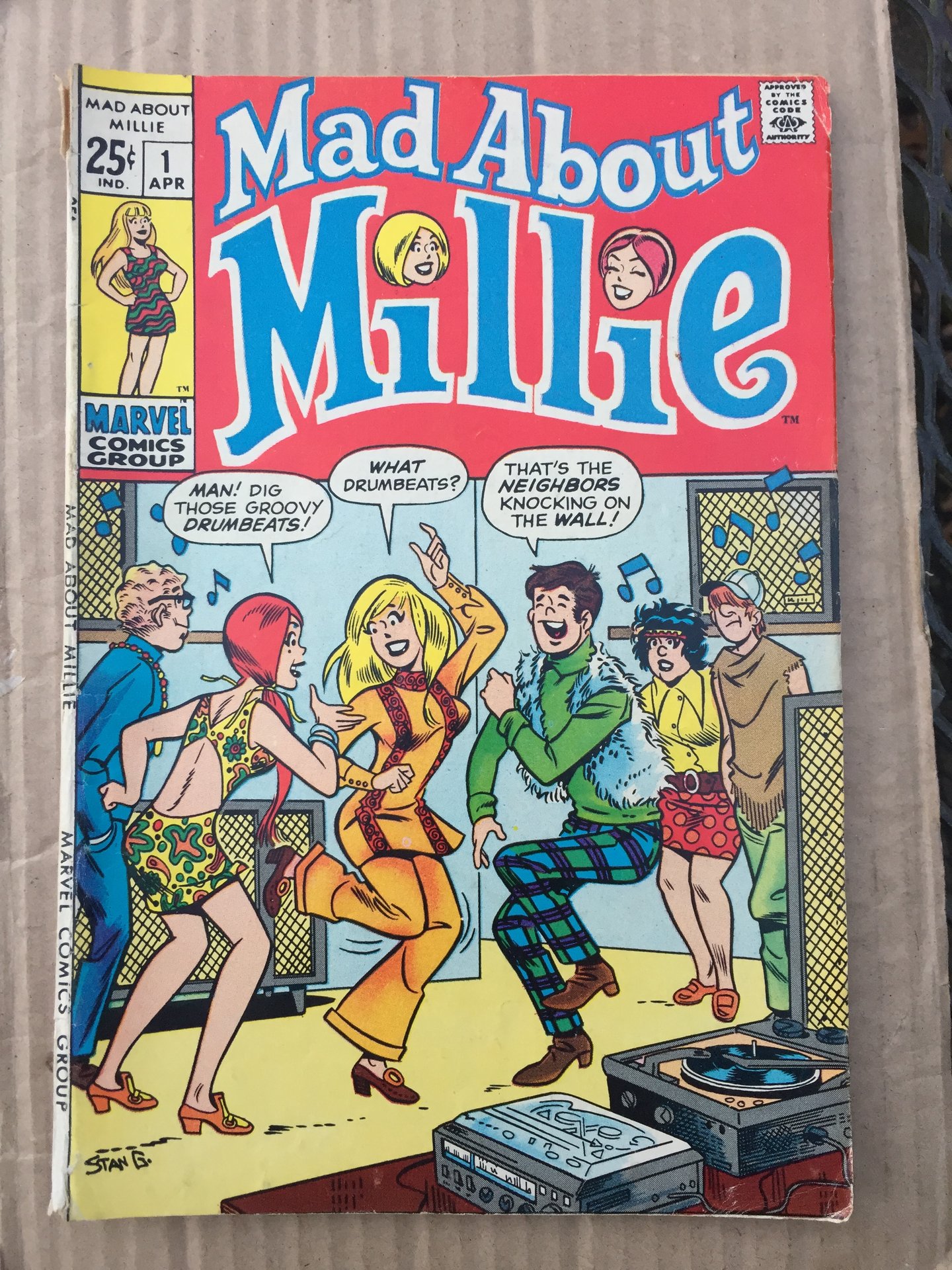 Mad About Millie #1 (1969) | Comic Books - Silver Age, Marvel / HipComic