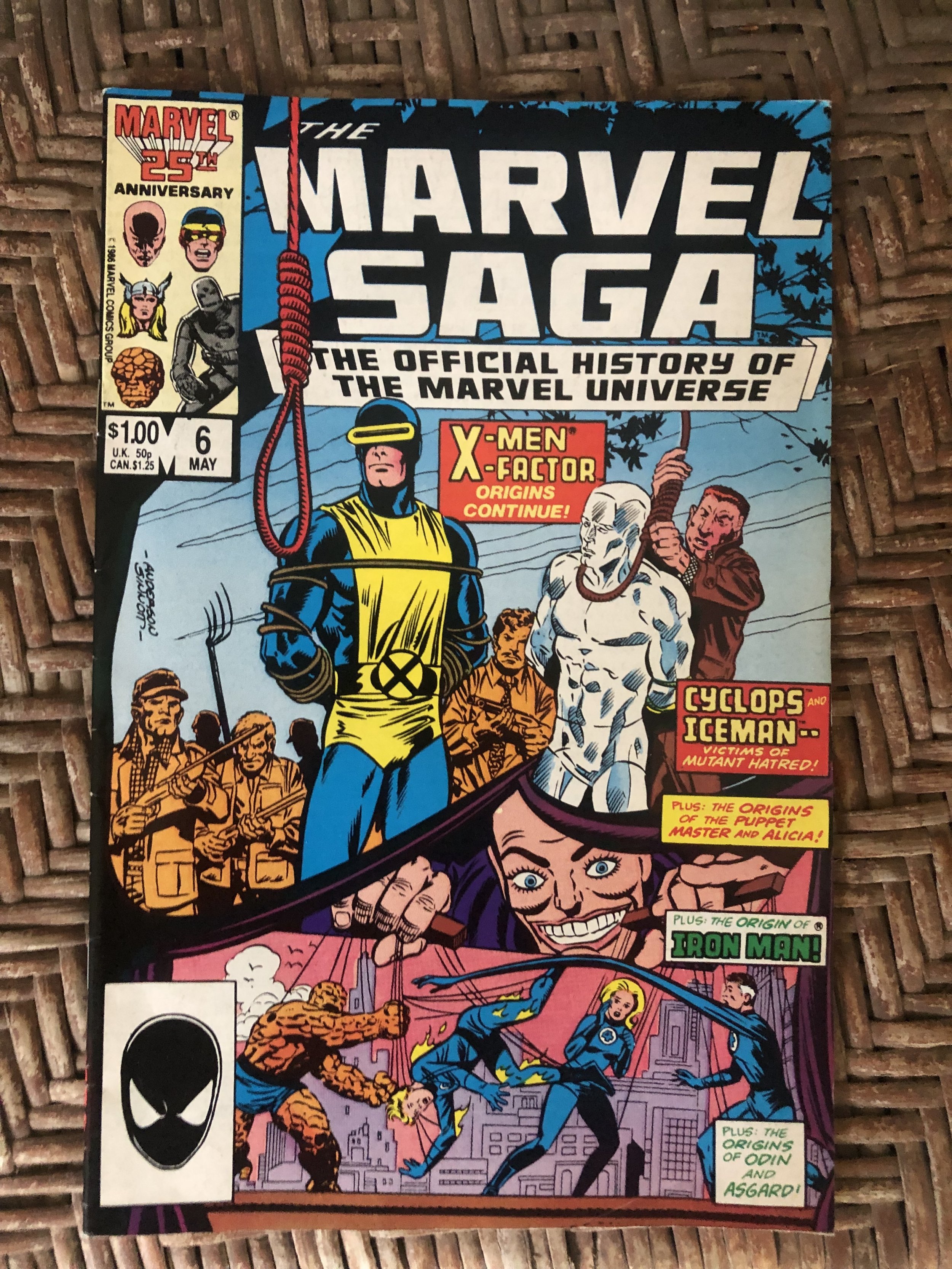 The Marvel Saga The Official History of the Marvel Universe #6 (1986 ...