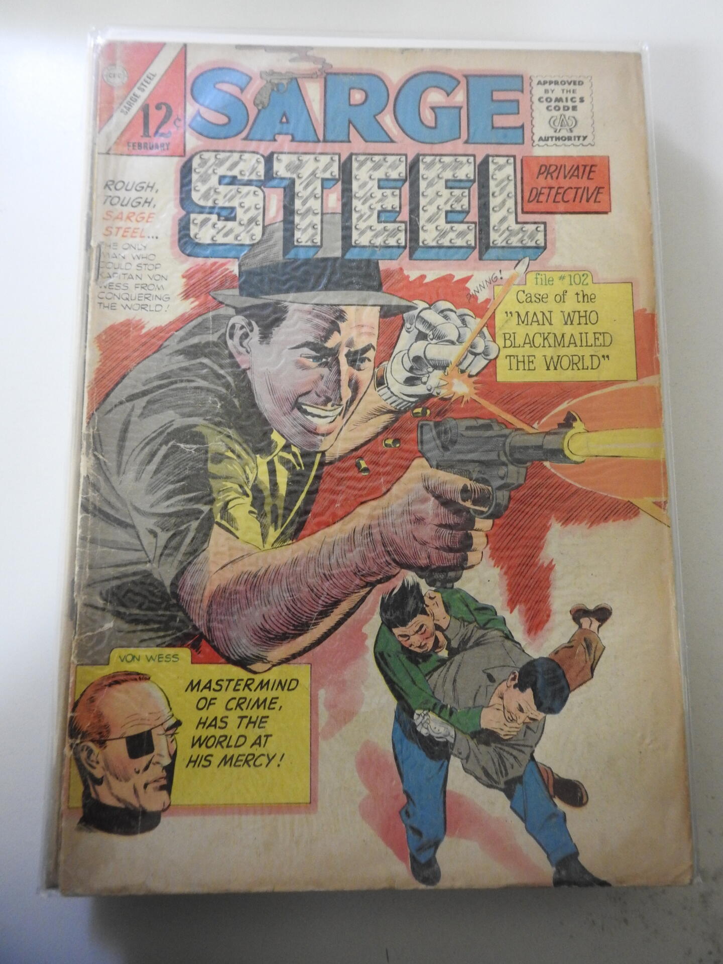 Sarge Steel #2 | Comic Books - Silver Age / HipComic