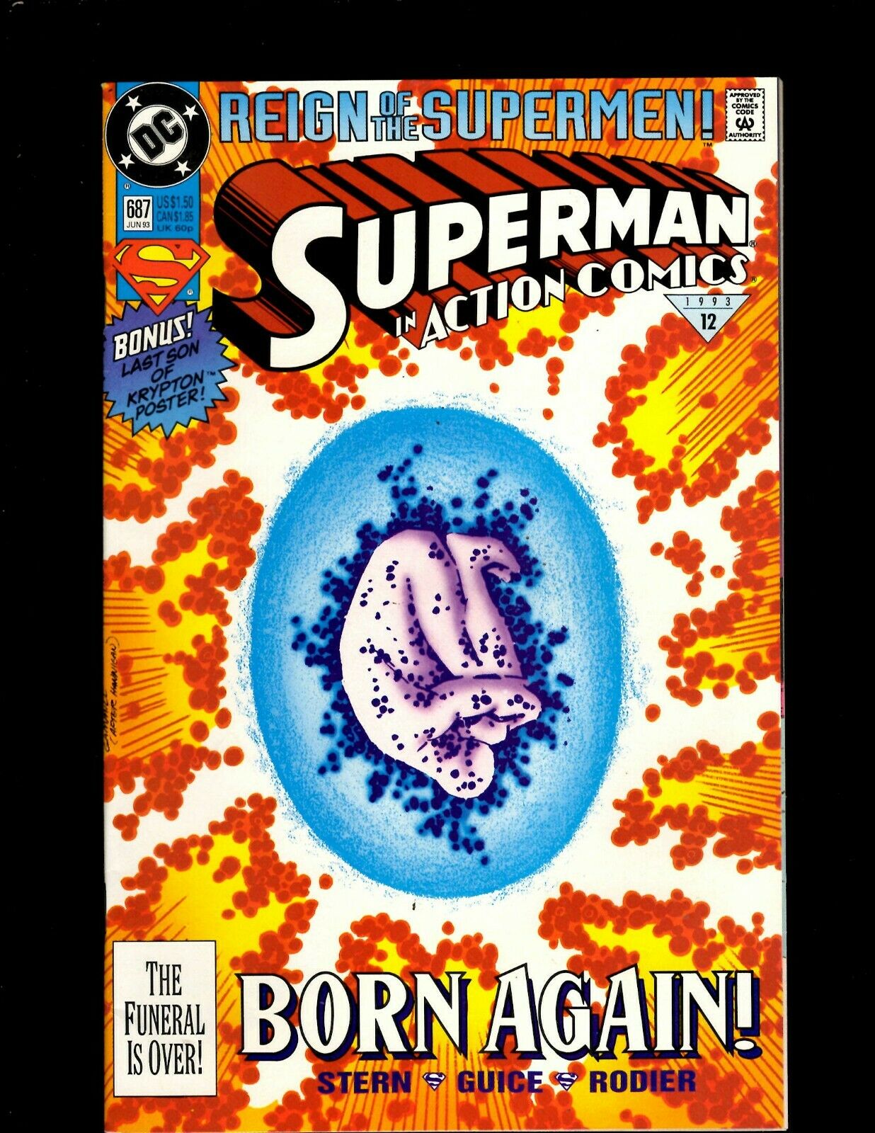 11 Action Comics DC Comic Books 686 687 687 688 689 689 691 692 693 694 ...