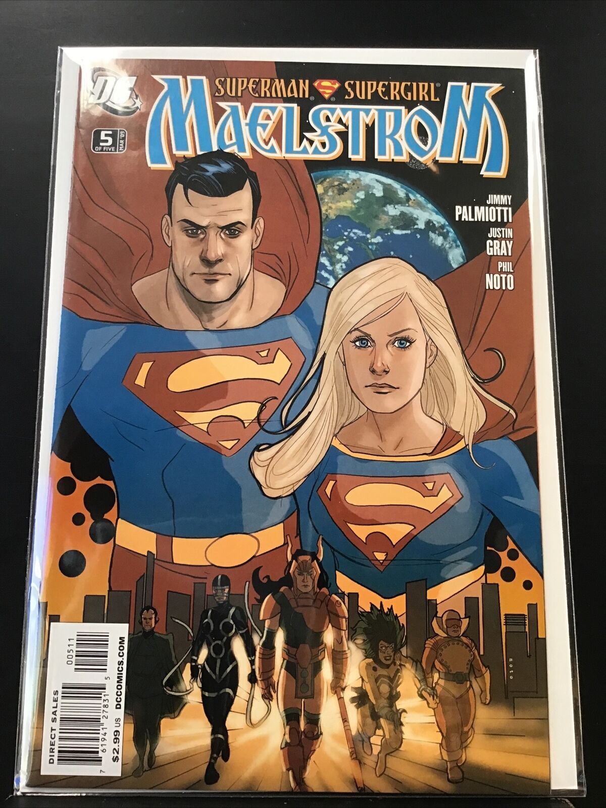 Superman Supergirl Maelstrom 1-5 Complete Set 1 2 3 4 5 Dc Comics 2009 ...