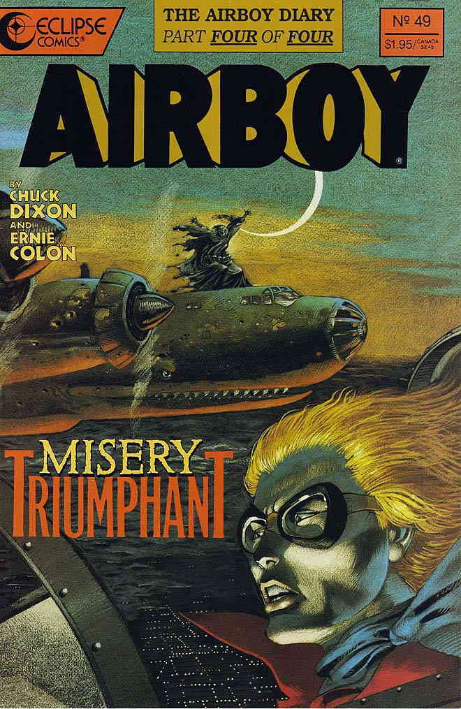 Airboy #49 VF ; Eclipse | Chuck Dixon | Comic Books - Copper Age ...