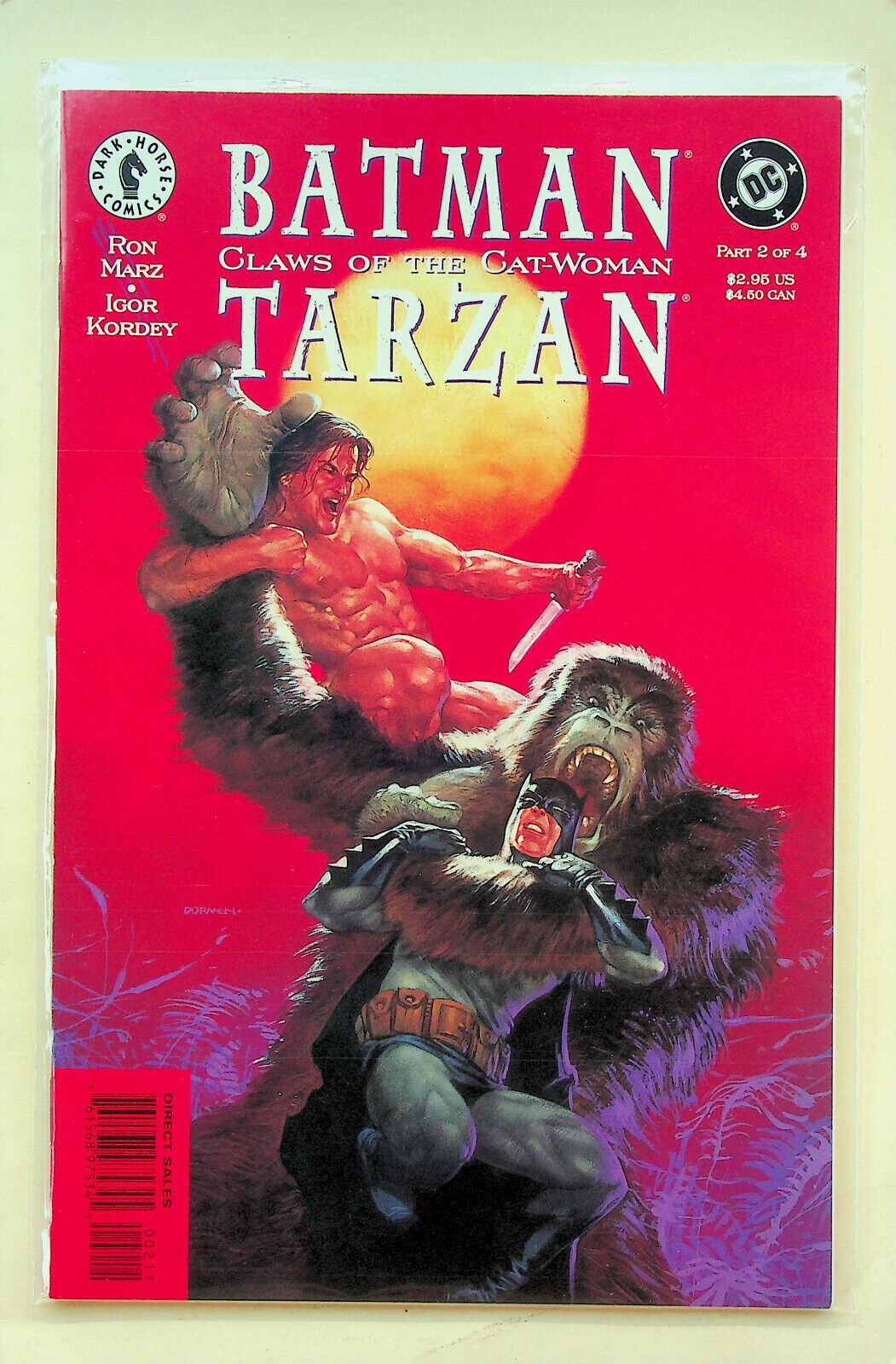 Batman/Tarzan: Claws of the Cat -Woman #1-4 (Aug-Nov 1999, DC) - Set of ...