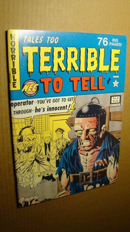 Tales TOO Terrible to Tell 4 *High Grade* Electric Chair NM Voodoo ...