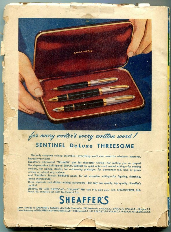 Texas Rangers Pulp January 1948- Jim Hattfield- Smugglers Trail G ...